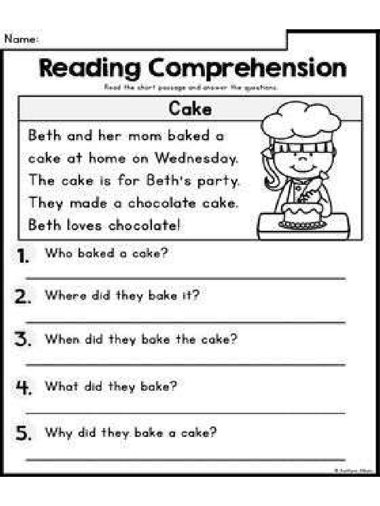 FREE - 5 WH Questions - Reading Comprehension Passages (Beginner) | PDF