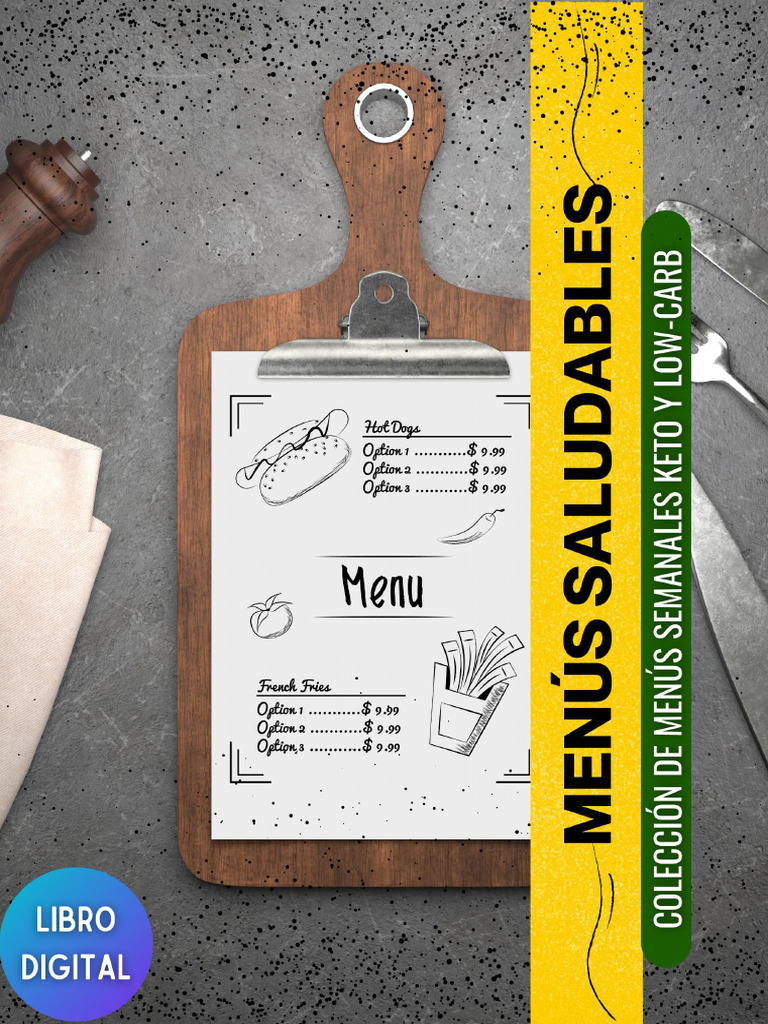 Bono #1 Libro de Menús Semanales (2022-23 NMA) | PDF | Almuerzo | Cocina