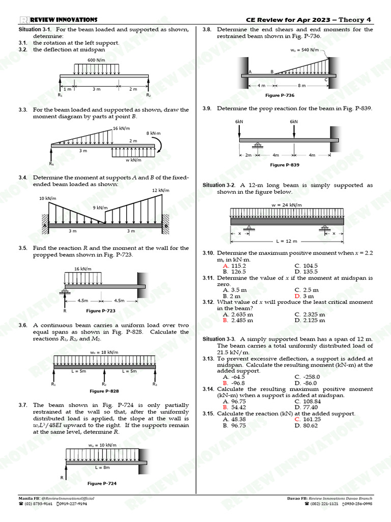 IV. Theory of Structures Pt. 4 | PDF
