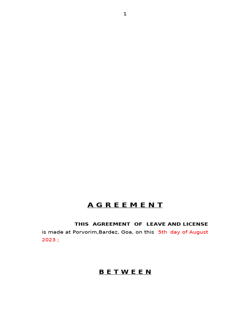 Sample Draft Ug-5 Paradise-1 | PDF