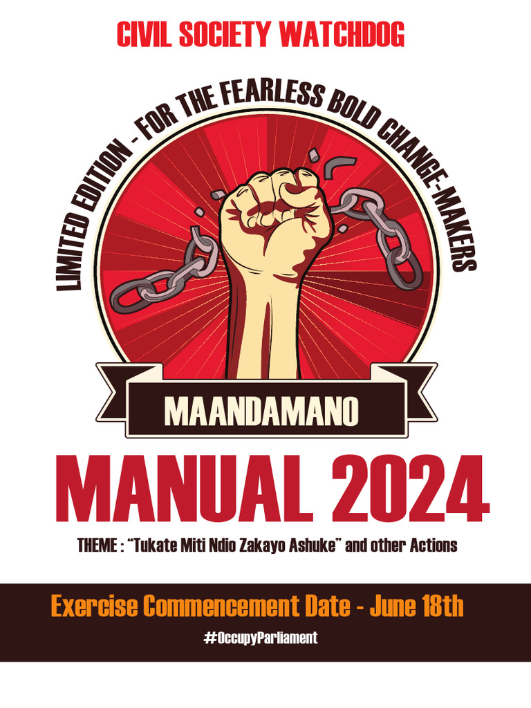 Maandamano Manifesto Compressed | PDF