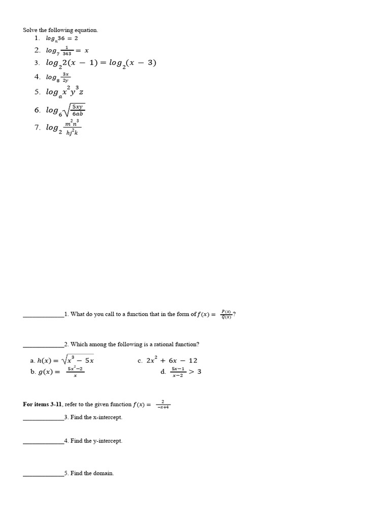 Reviewer General Mathematics | PDF