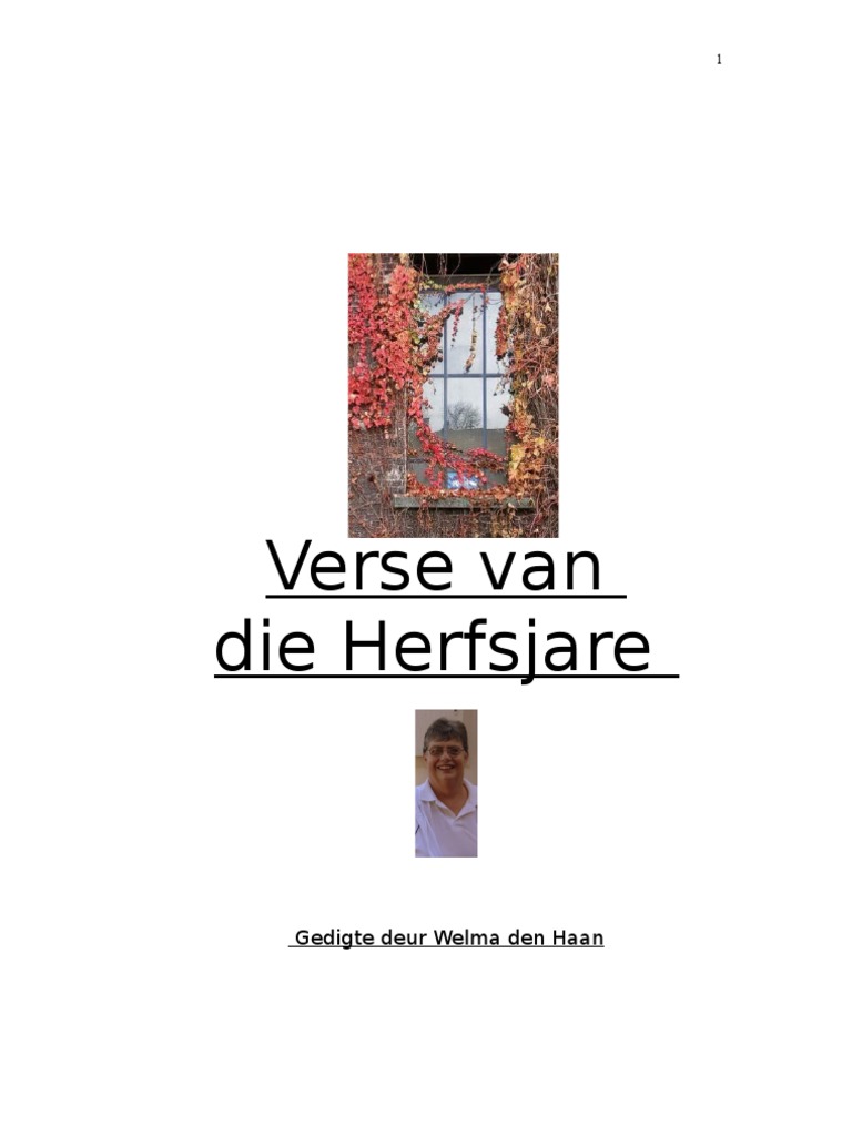 Verse Van Die Herfsjare | PDF