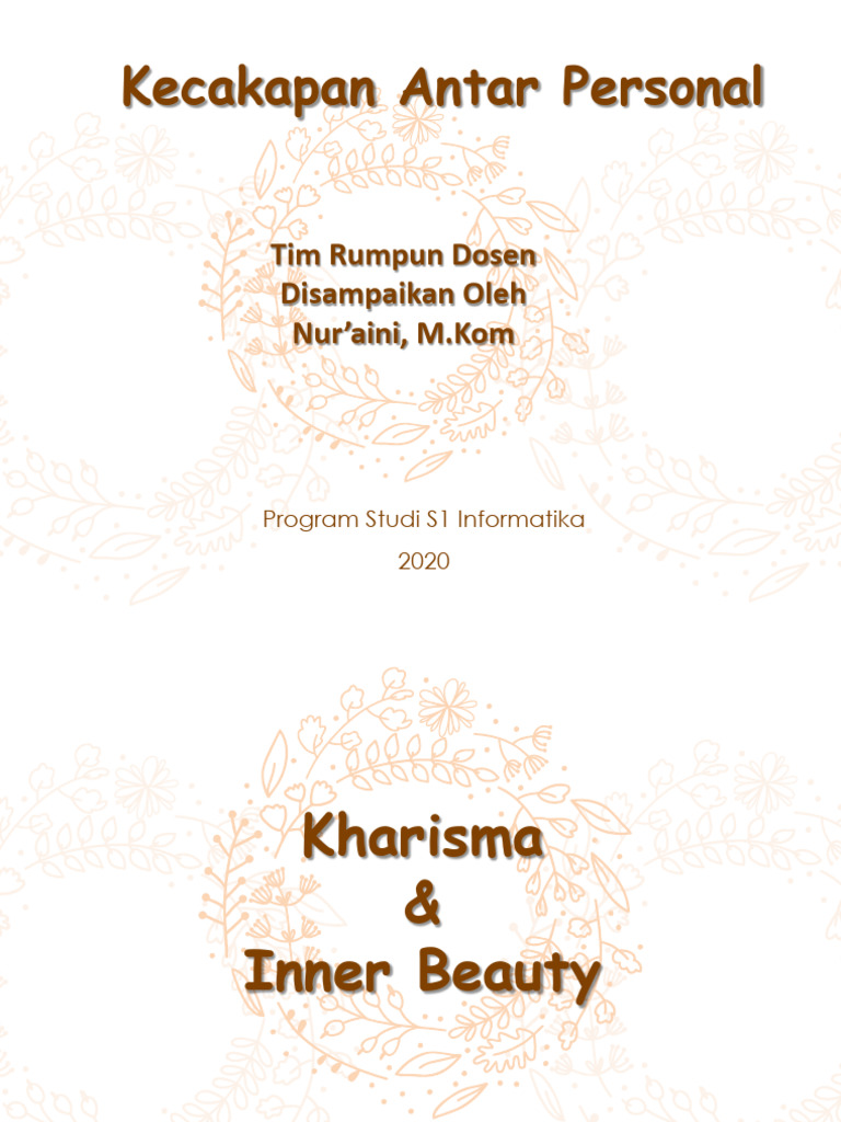 Kharisma & Inner Beauty | PDF