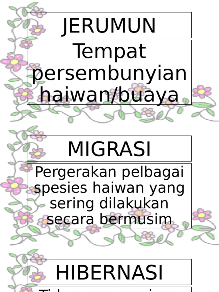 Istilah Sains Tahun 5 | PDF