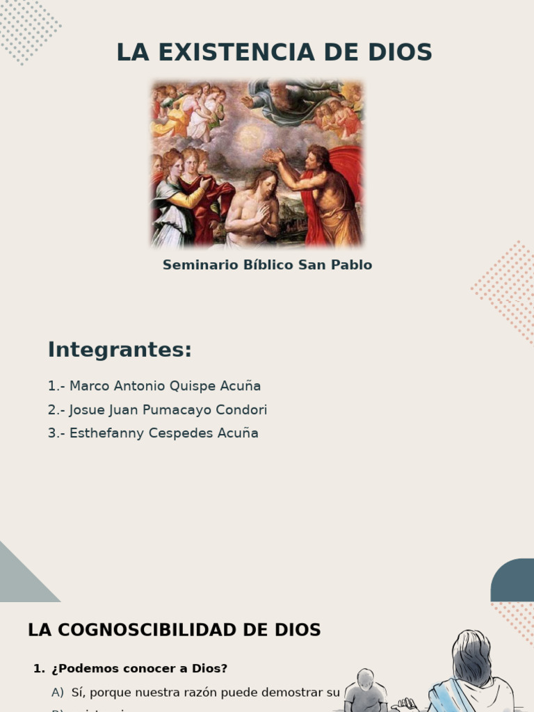 La Existencia de Dios | PDF