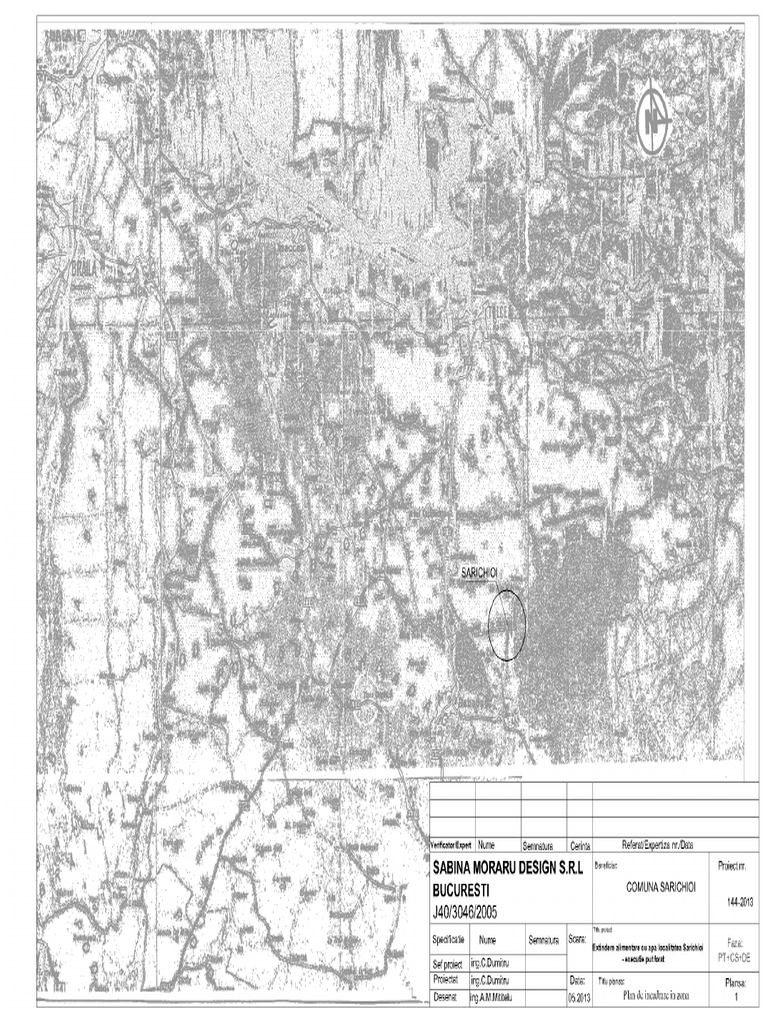 01 Plan de Incadrare | PDF