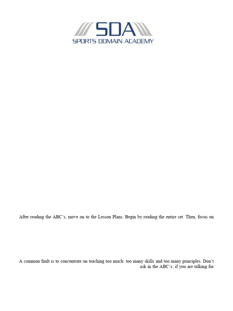 SDA Fun Games and Teachings Lesson Plans | PDF