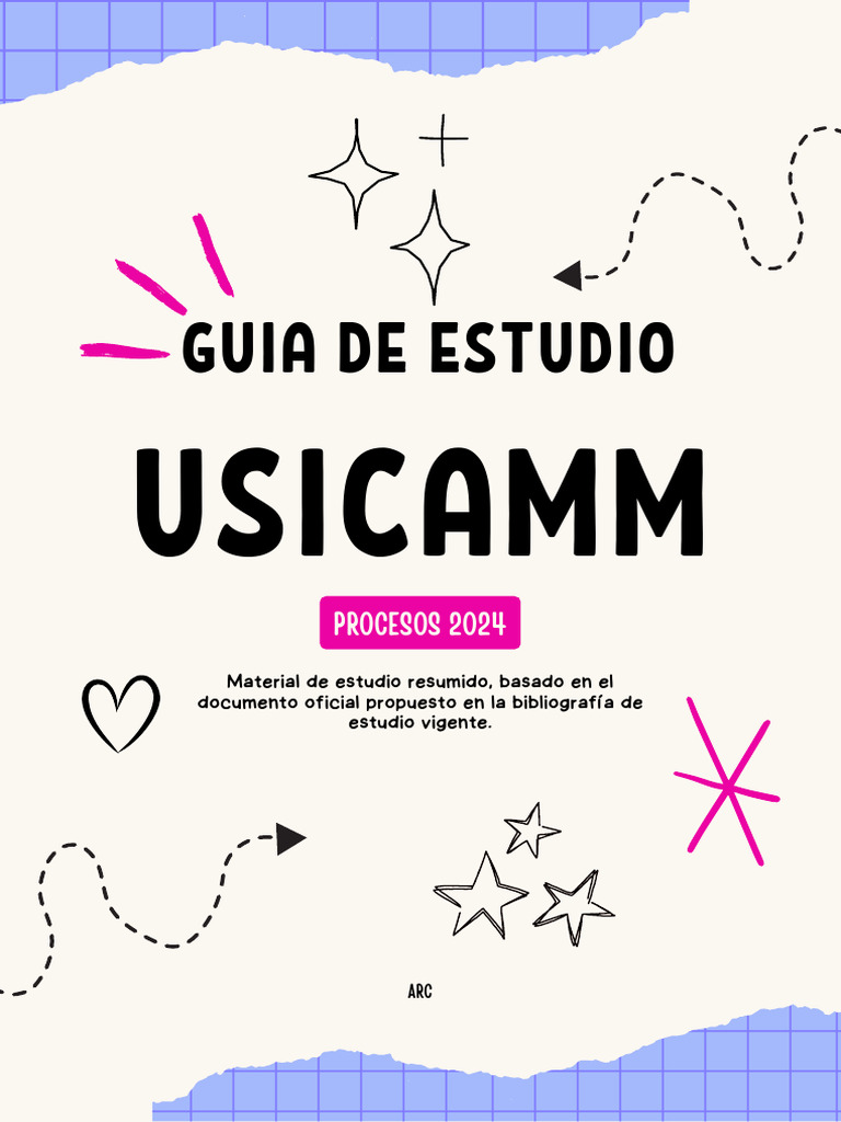 Guia de Estudio: Usicamm | PDF | Maestros | Aprendizaje