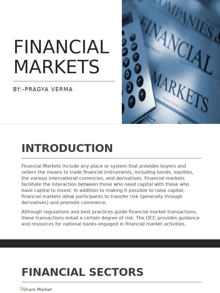 Financial Sectors | PDF
