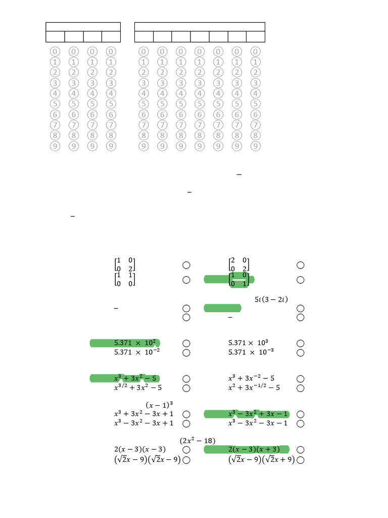 Class 9 Maths Model Paper 1 Solution | PDF