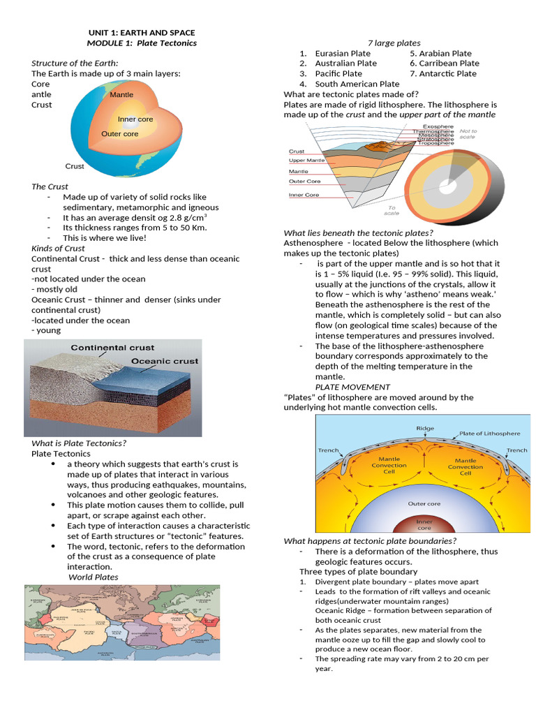 Plate Tectonics | PDF