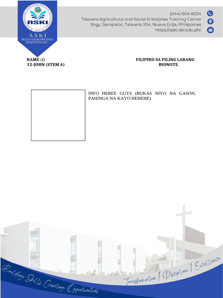 BIONOTE-TEMPLATE | PDF