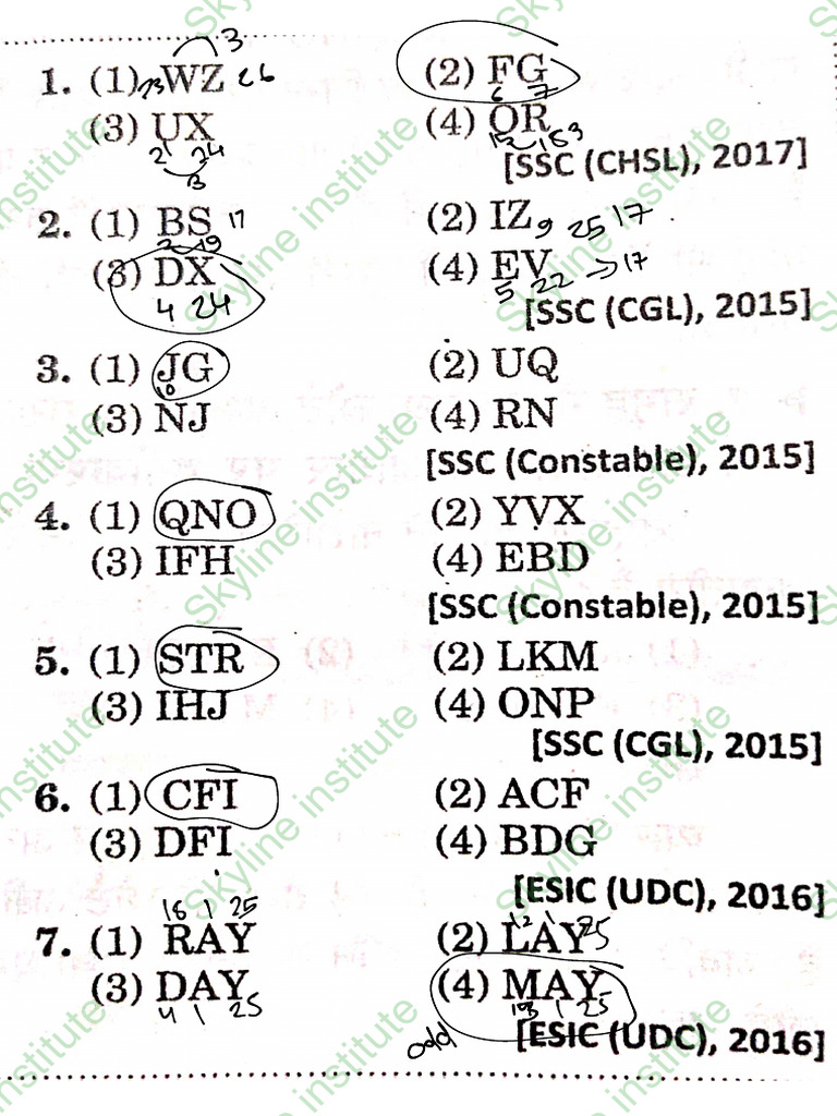 Classification Alphabat | PDF