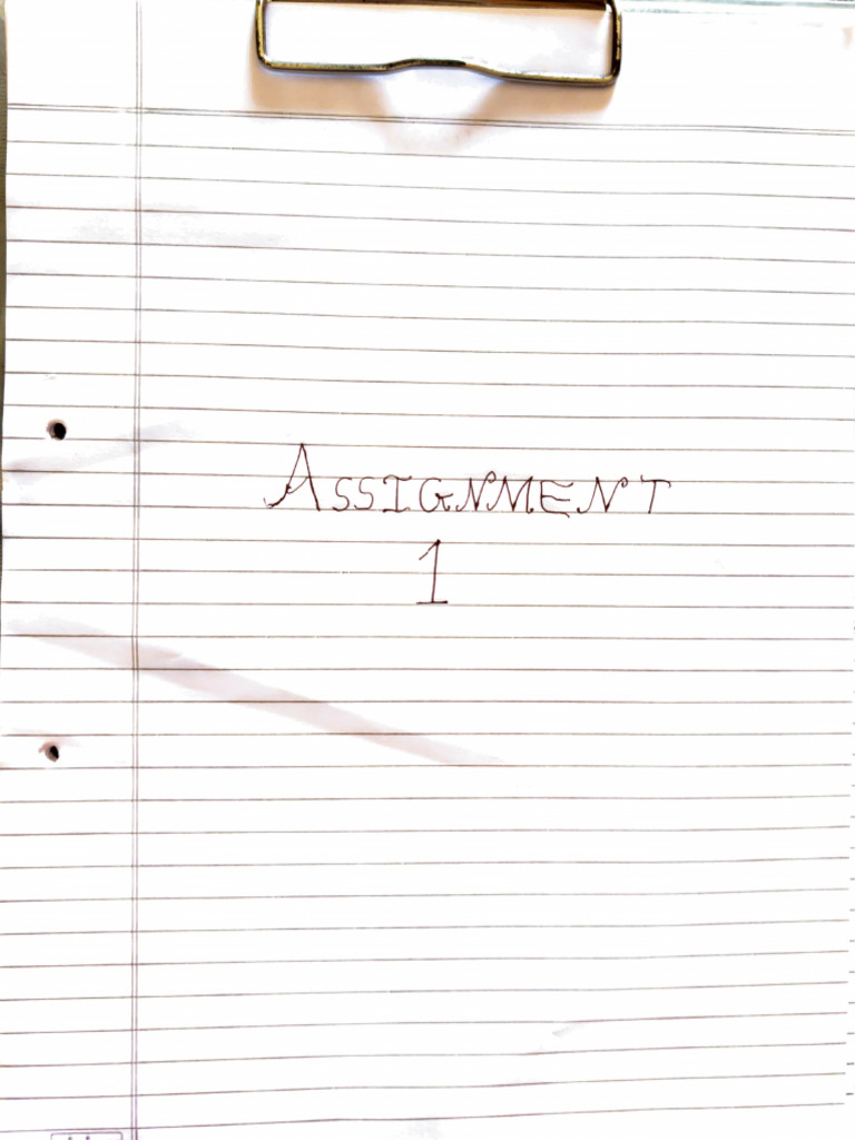 SGP Assignment 1 | PDF