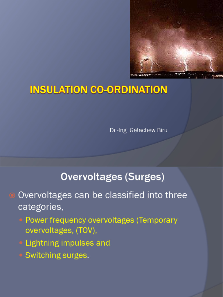 Overvoltages and Insulation Co-Ordination | PDF