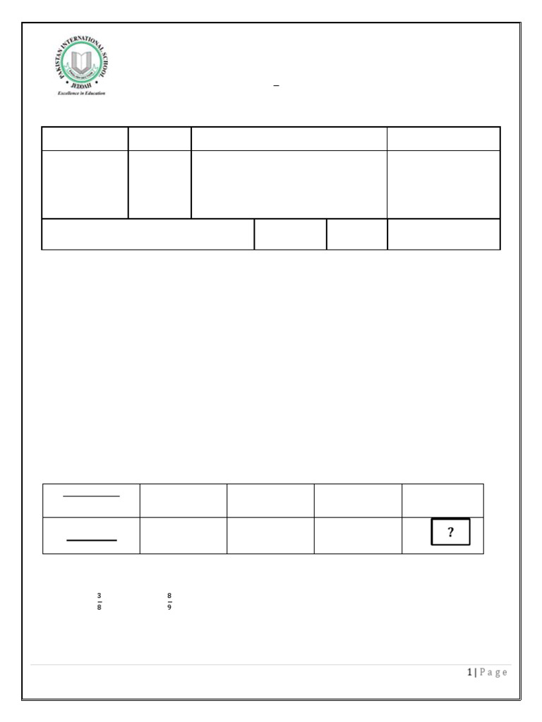 Review Sheet 1 | PDF