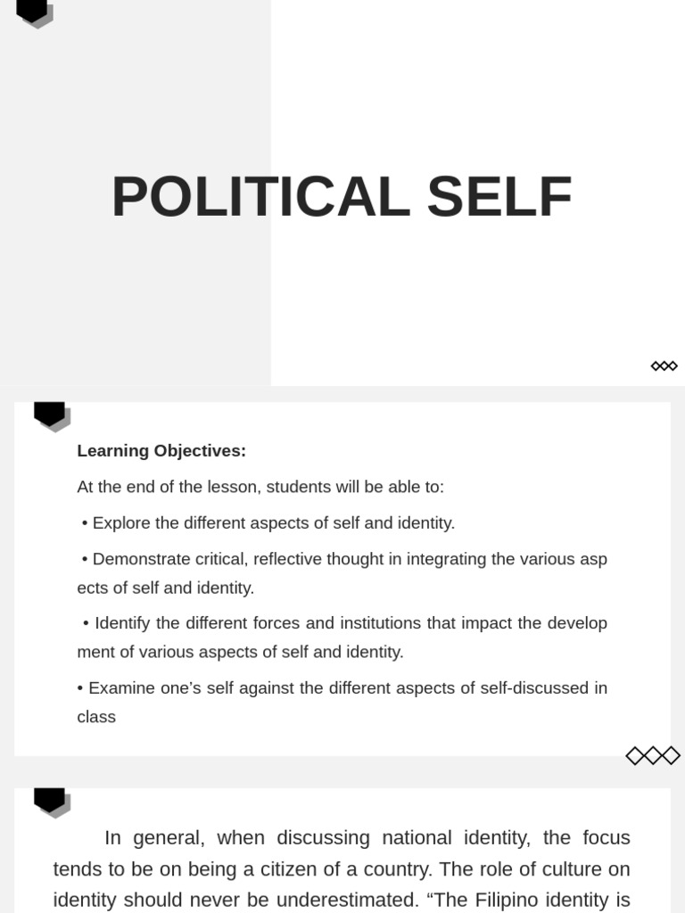 Political Self | PDF
