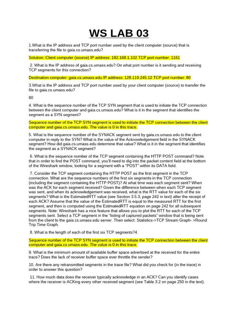 WS Lab 03 | PDF