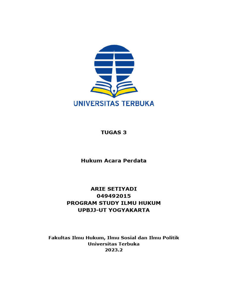 Hukum Acara Perdata (2) | PDF