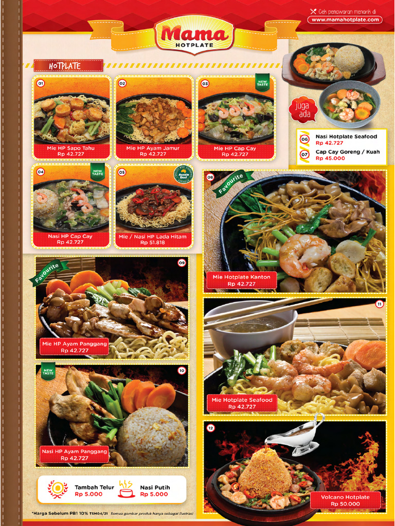 Menu TSM | PDF