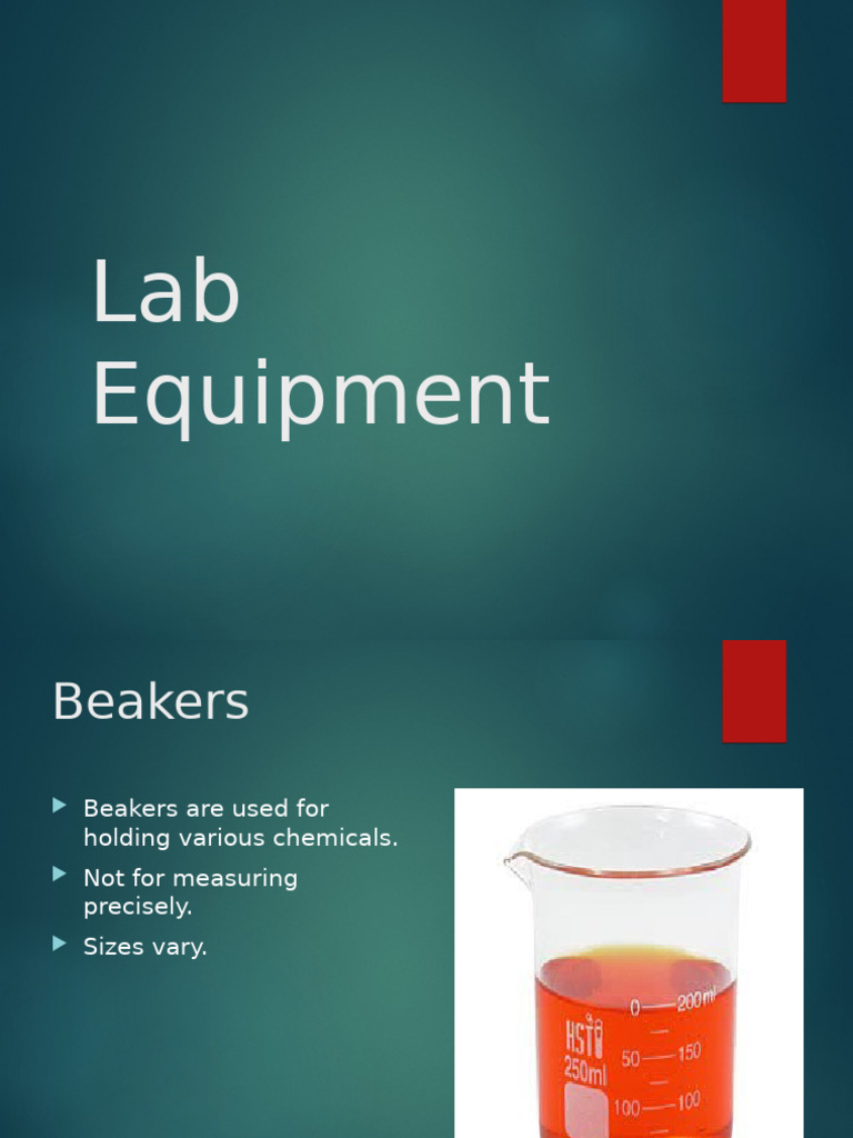 Lab Equipment Powerpoint | PDF