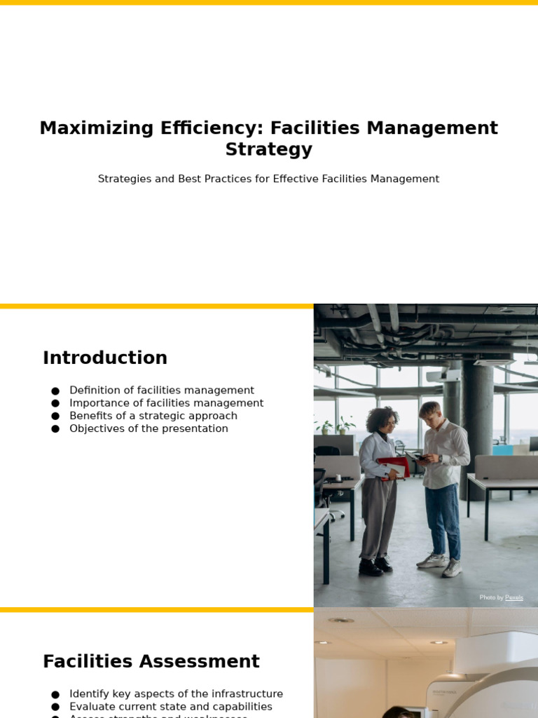Facilities Management Strategy | PDF