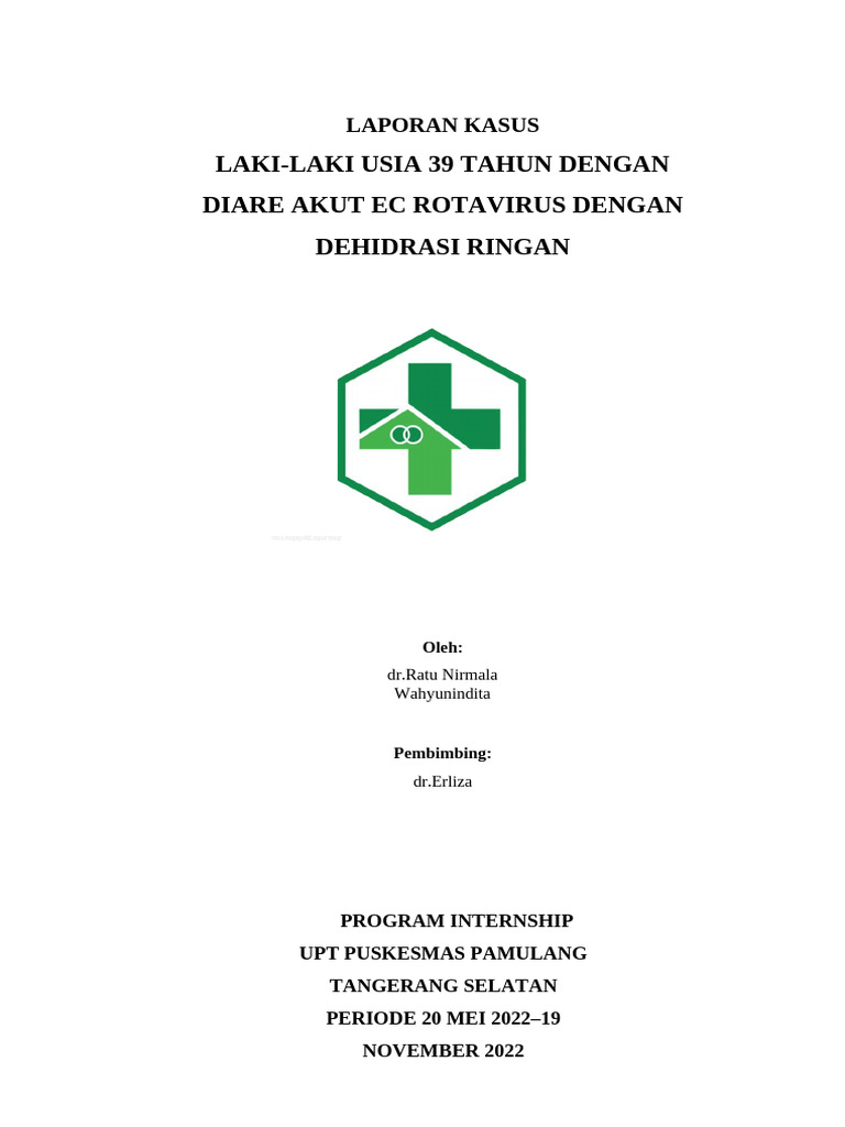 Lapkas Diare | PDF