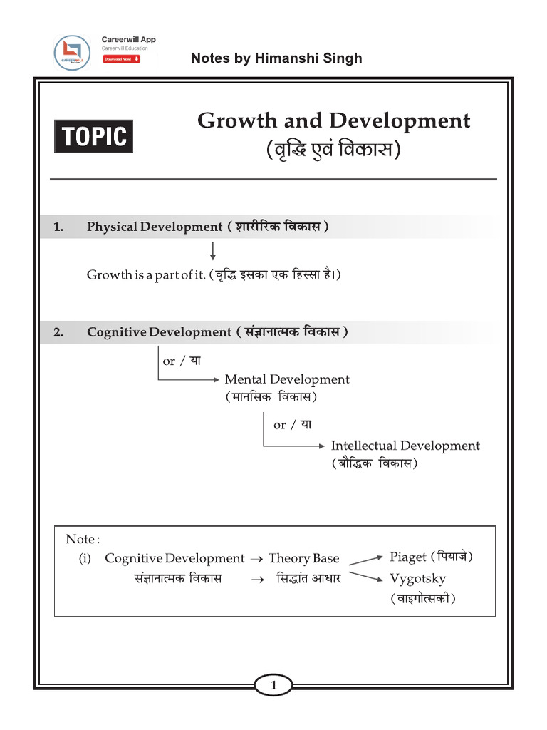 Types of Development | PDF