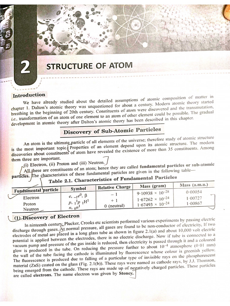 Chapter 2 Chemistry | PDF