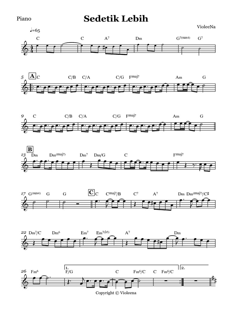 sEDETIK lEBIH Ls kEY C | PDF