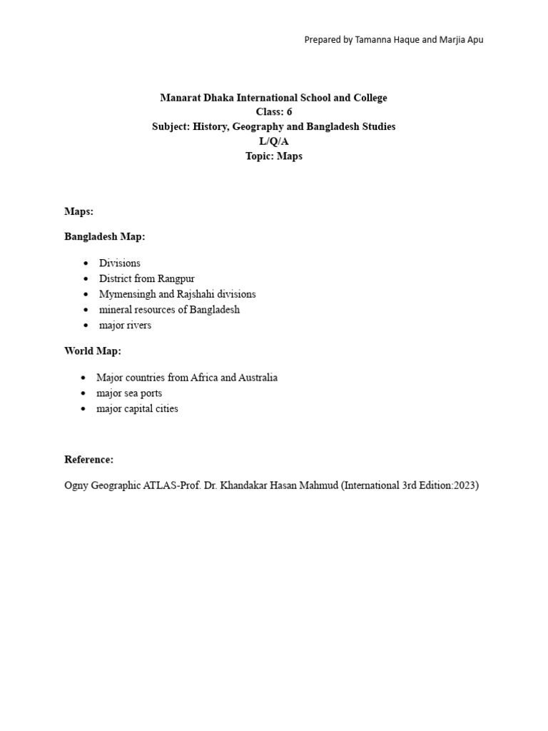 Six Map | PDF