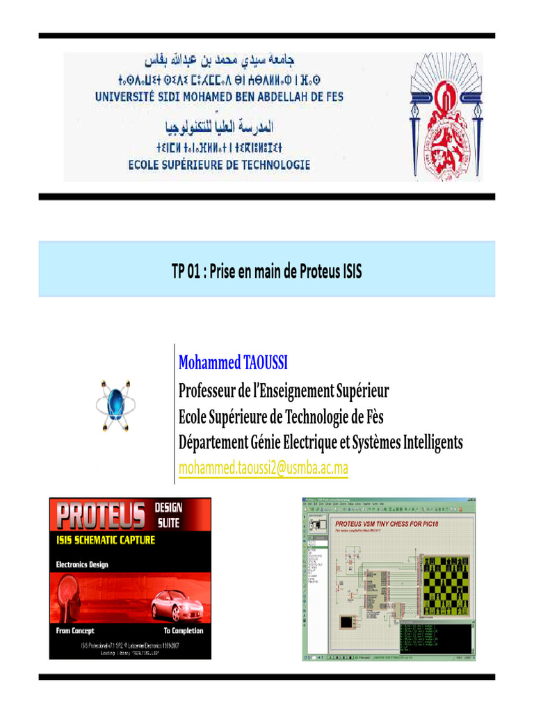 TP2 - ISIS - Proteus - 2 | PDF