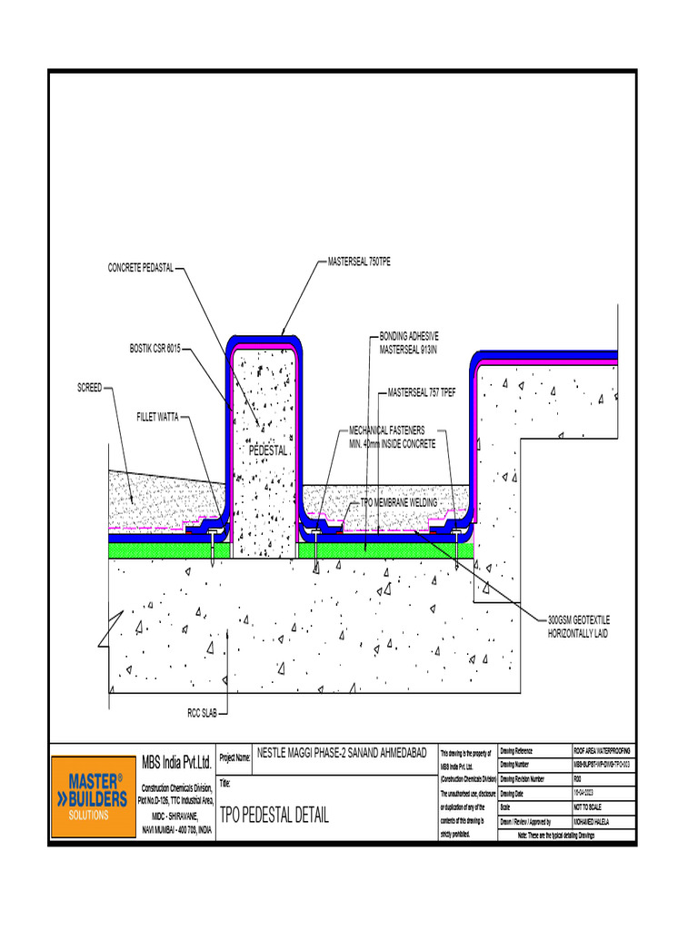 3-TPO Pedestal Detail | PDF
