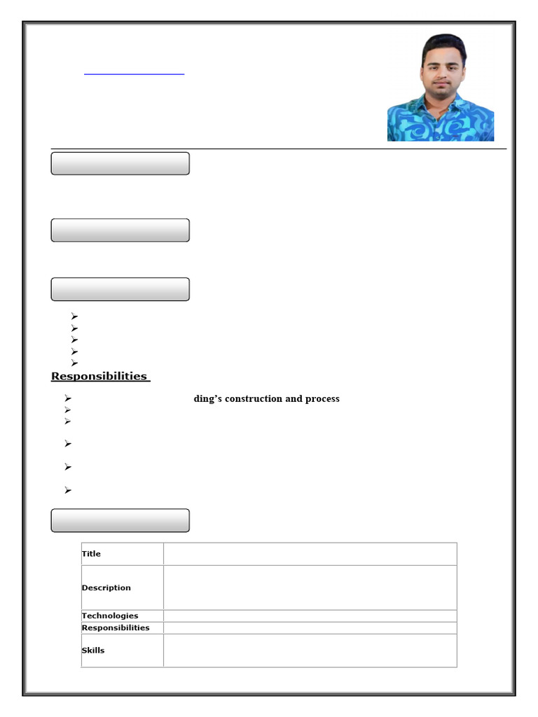 CV Anish Raise Ansari-1 | PDF