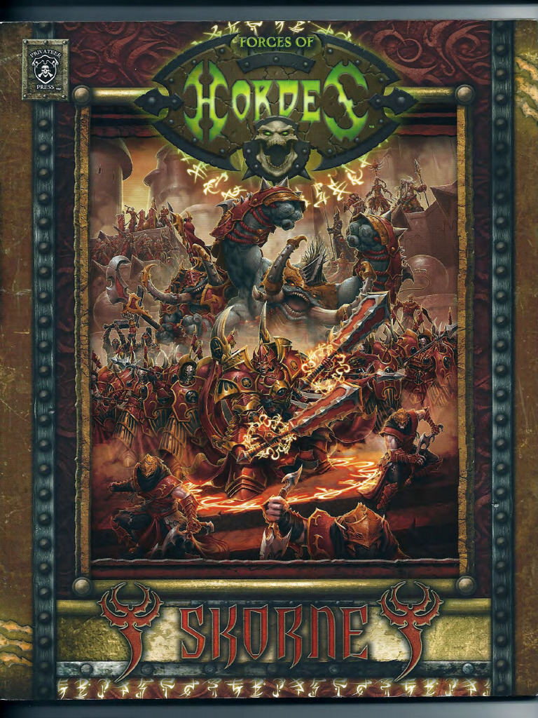 Warmachine Skorne | PDF