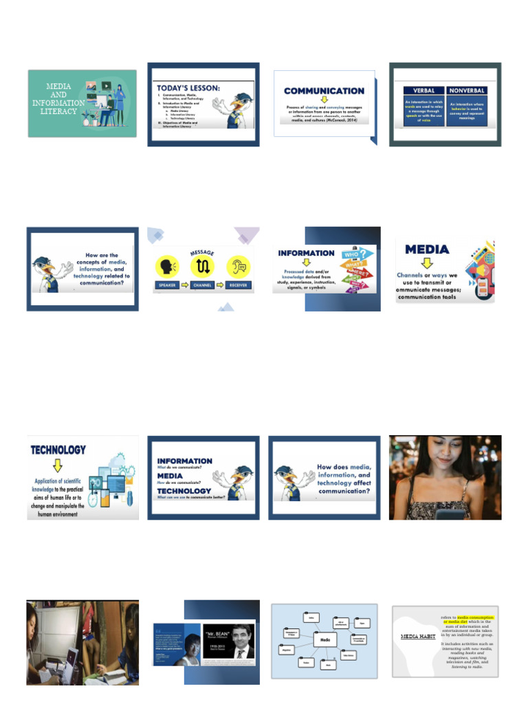 LESSON 1 Media Technology and Information Literacy 1 | PDF