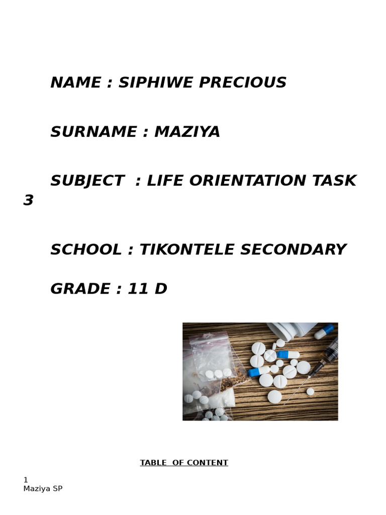 Life Orientation Assignment | PDF