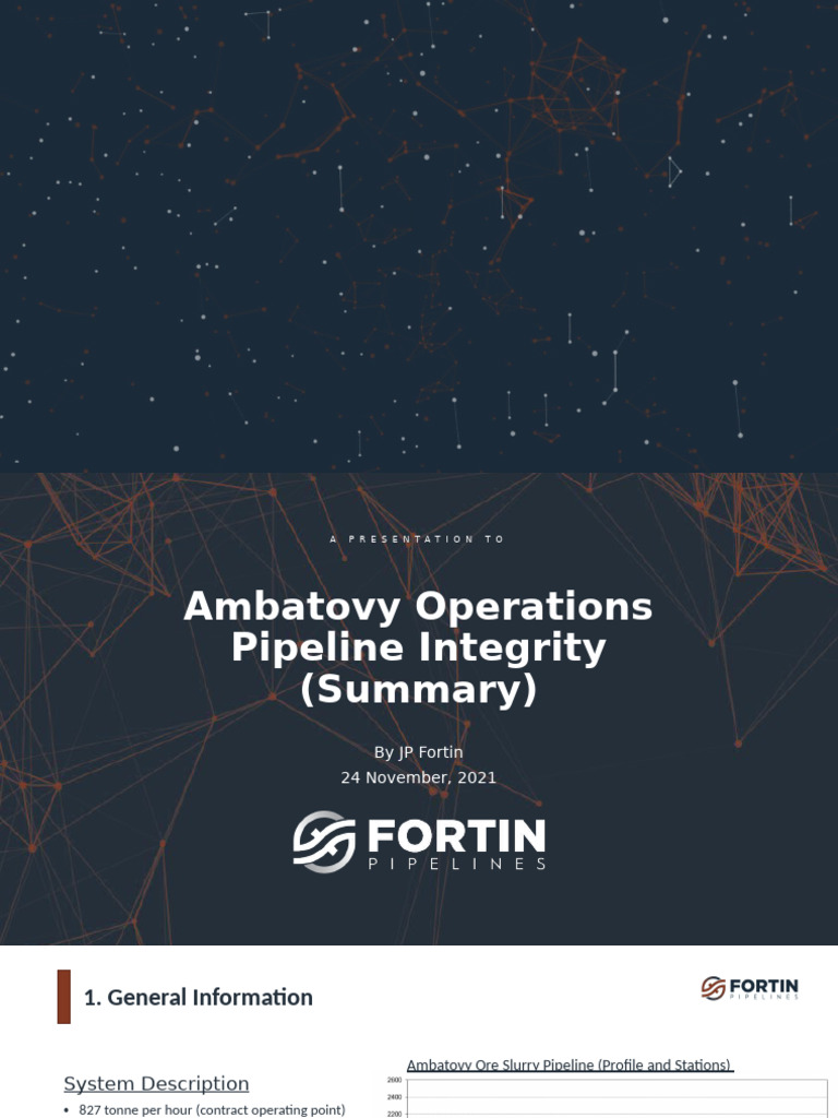 PRJ21-0005 Ore Pipeline Integrity Assessment Rev 2 | PDF
