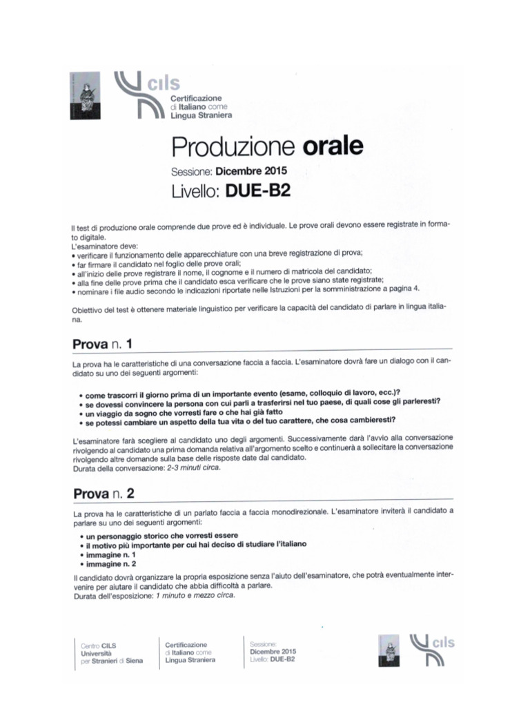 2015 D-Orale b2 | PDF