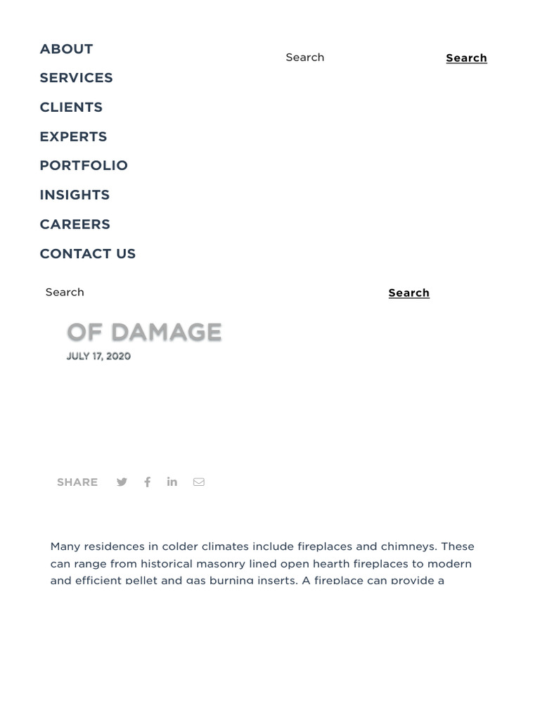 Residential Chimneys - Assessing Common Causes of Damage - VERTEX | PDF ...