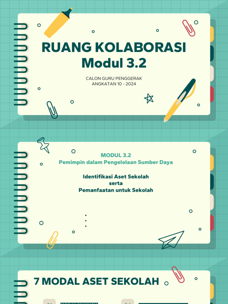 Presentasi Ruang Kolaborasi Modul 3.2 | PDF