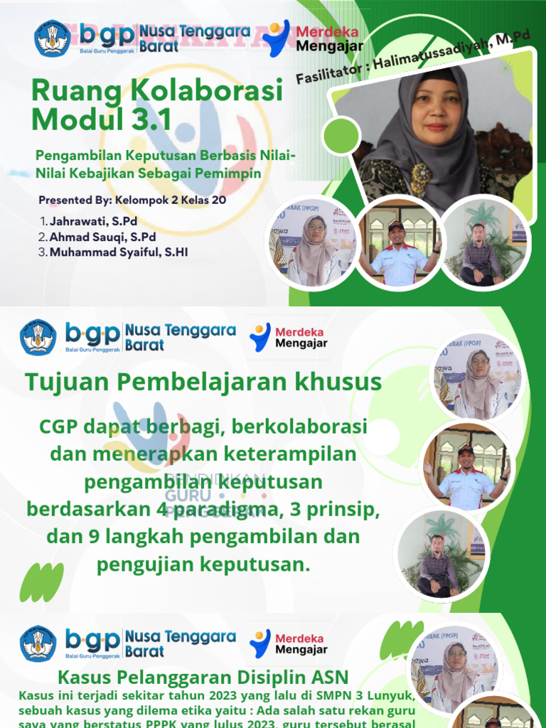 Ruang Kolaborasi Modul 3.1 | PDF