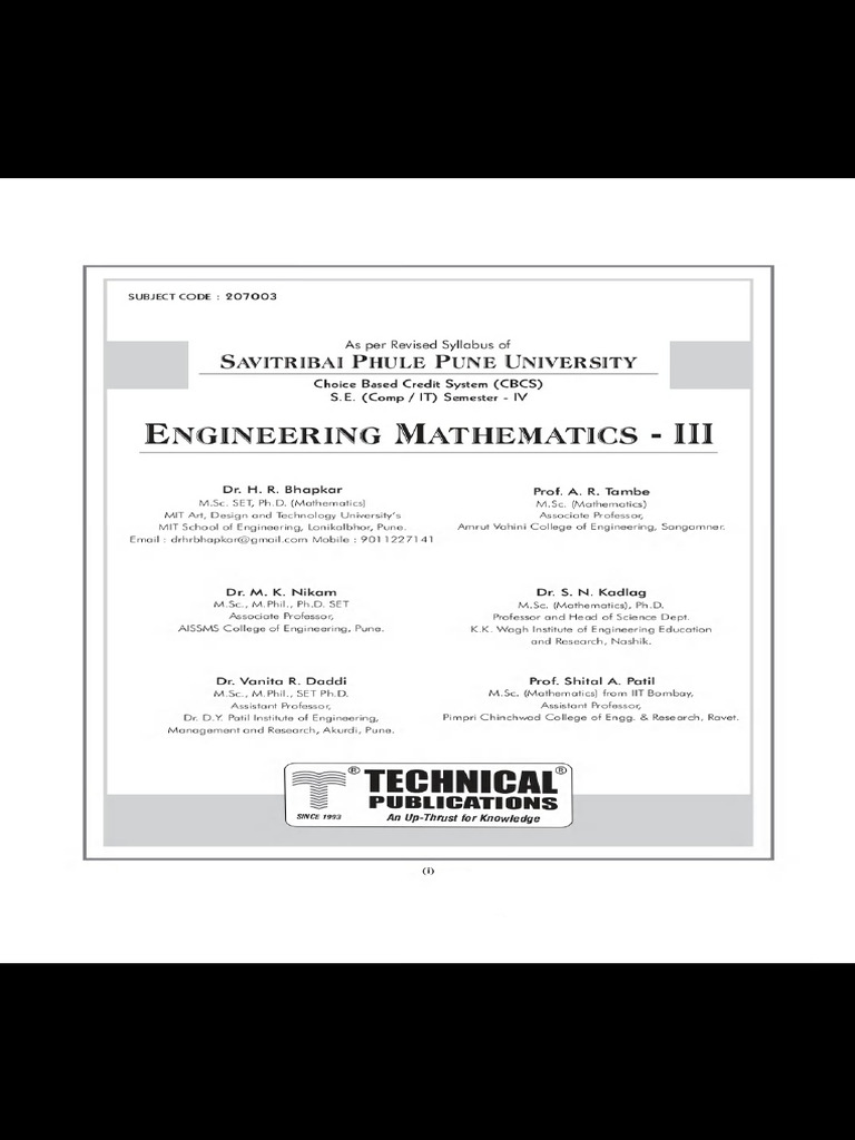 Engineering Mathematics 3 | PDF
