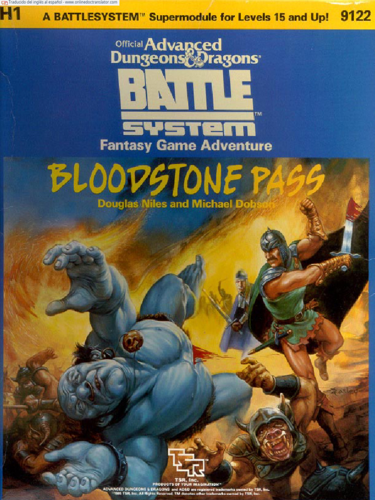 ESP tsr09122 - H1 - Bloodstone Pass | PDF