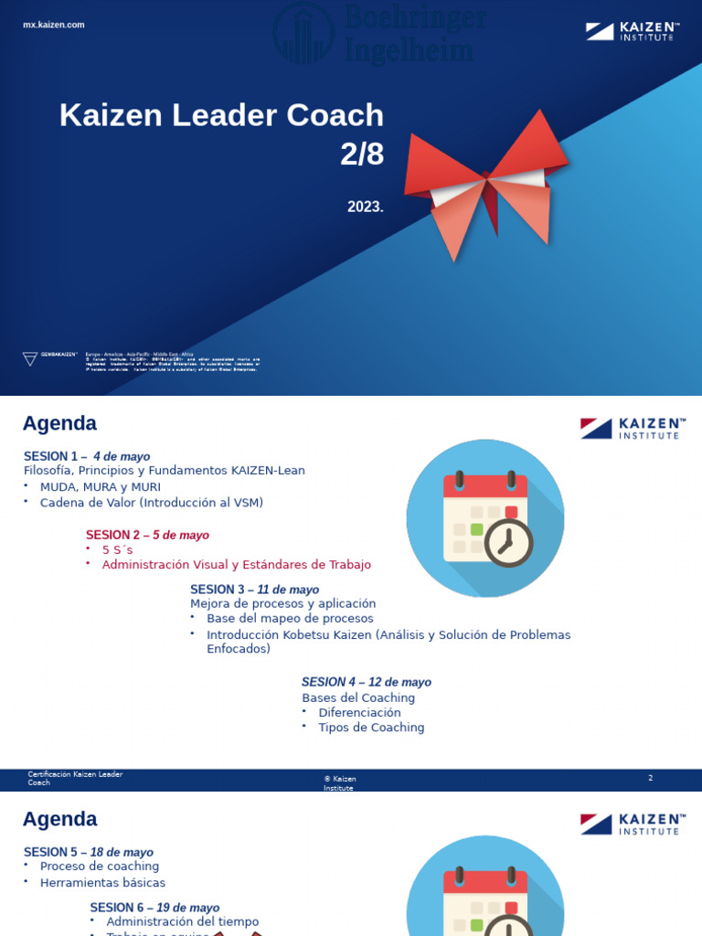 Kaizen Leader Coach 2de8 | PDF