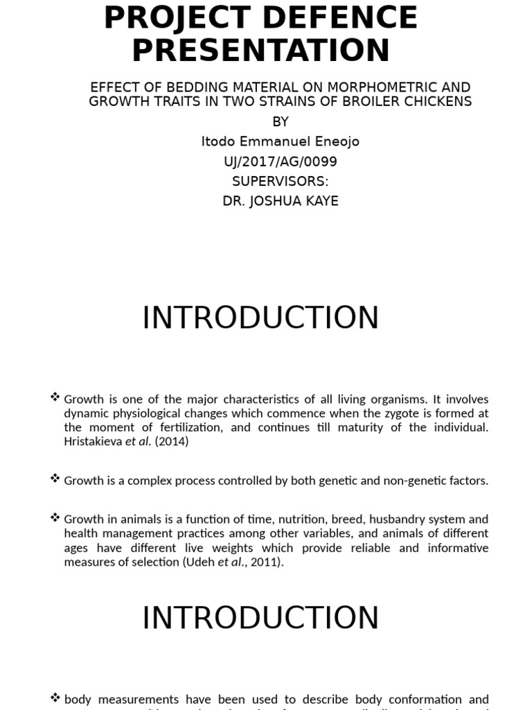 Itodo Emmanuel Final Powerpoint | PDF