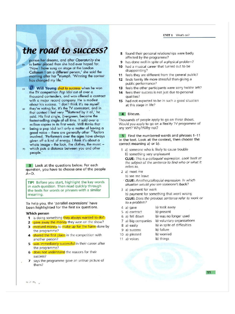 The Road To Success | PDF