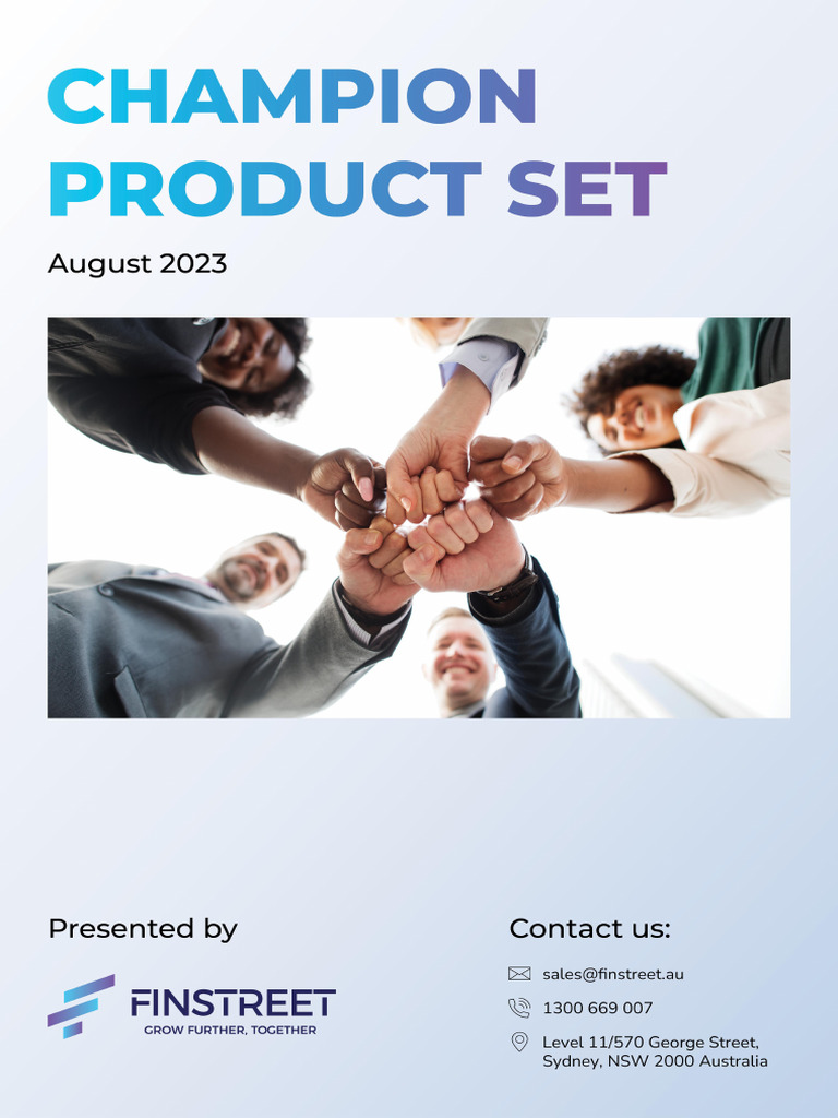 Champion Product | PDF