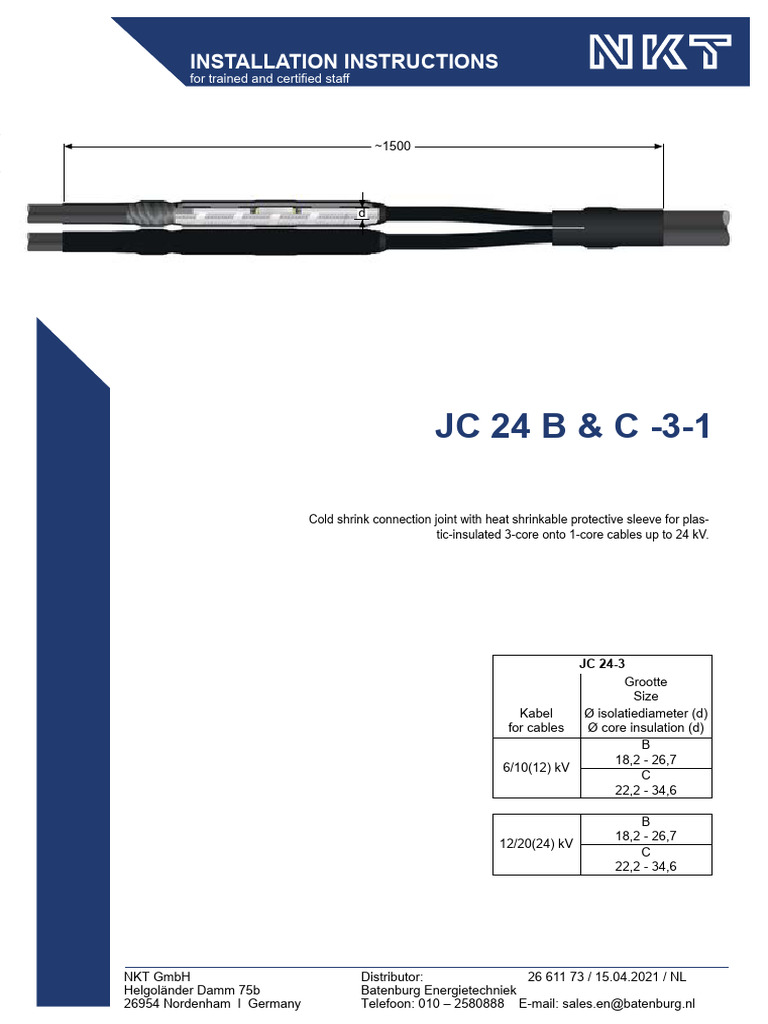 Montage Instructie JC24 B &C 3x1-1x3 EN 2661137 - 20240802 ...